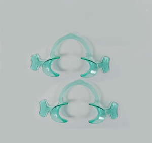 Dentosmile Flexi Premium Retractor in Transparent Green Colour, Small(2 ...