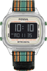 FOSSIL Retro Digital Retro Digital Watch - For Men - Buy FOSSIL Retro ...