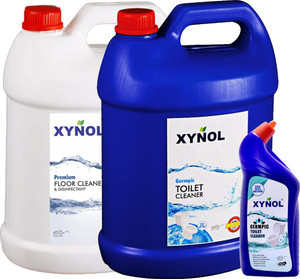 Xynol Saver Pack - Floor Cleaner 5 Ltr,Toilet Cleaner 5 Ltr.+ TC 500 ml ...