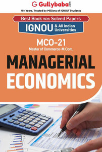 Gullybaba IGNOU 1st Semester CBCS M.com (Latest Edition) MCO-21 ...