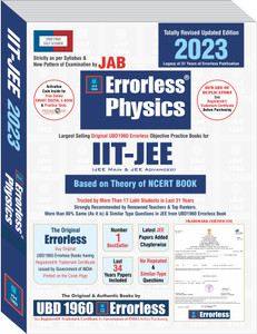 UBD1960 Errorless Physics for IIT-JEE (MAIN & ADVANCED) as per JAB ...