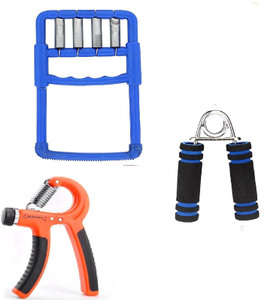 Dr Pacvu 3|Hand Grip,2 Gripper,1 Finger Stretcher for Increase forearm ...