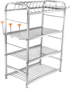 Zaib Plate Kitchen Rack Steel Bartan stand rack 24*18 ZB-D18 Kitchen ...