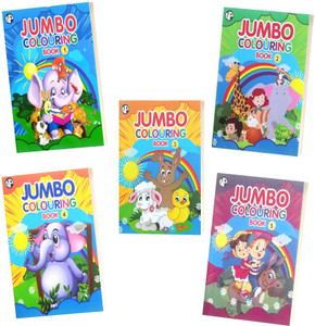 Jambo Colouring Books ( Set Of 5 ): Buy Jambo Colouring Books ( Set Of ...