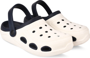 GO FAST Men White Clogs - Buy GO FAST Men White Clogs Online at Best ...