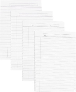 Flipkart.com | KRASHTIC Project Sheet 90 GSM A4 Size for School ...