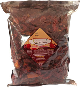 CropTown Mathania Mirchi Sukhi Sabut Red Chilli Whole For Chilli Flakes ...