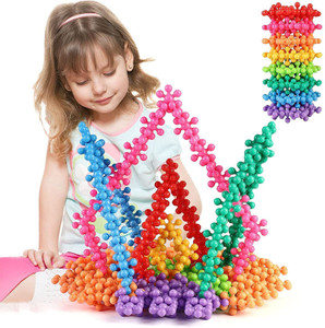 INDIAN LIFESTYLE 200 Piece Interlocking Star Link Toy,Puzzle Toy ...