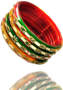 Radha Rani kangan Glass Enamel Kada Price in India - Buy Radha Rani ...