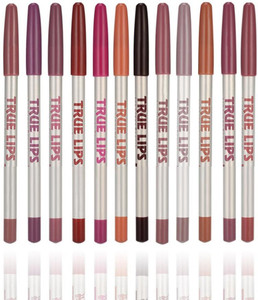 BLUEMERMAID MATTE FINISH LIPSTICKS TRUE LIPS LIP LINER SET OF 12 PIECES ...