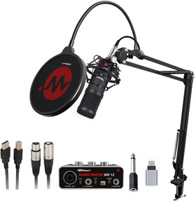 wright WR BM 800 Condenser Mic with USB WR12 SoundMaster Audio ...
