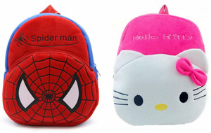 Flipkart.com | Stakipo bag Combo hello kitty spiderman School Backpack ...