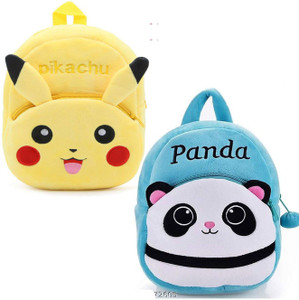 Flipkart.com | Kidosaurus Combo Blue Panda &Pikachu School Bag - School Bag