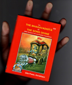 (PACK OF 2) (Pocket Size) Srimad Bhagavad Gita (SANSKRIT To ENGLISH ...