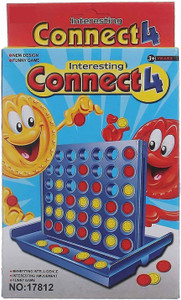 SHOPPING STUDIO Connect 4 Strategy & War Games Board Game Party & Fun ...