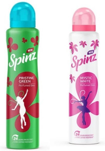 Spinz ENCHANTE Deodorant Spray - For Men & Women (150 ml, Pack of 2 ...
