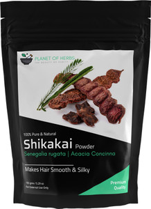 PLANET OF HERBS Shikakai Powder ( Senegalia rugata | Acacia Concinna ...