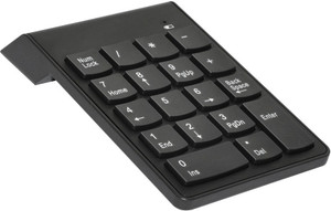 VibeX Number Keypad Digital Mini Numeric Keyboard-IX4 Wireless Handheld ...
