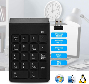 Wifton Numeric keyboard for toplap and checkout counter-IX36 Wireless ...