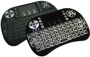 VibeX Wireless Keyboard English Version 2.4G with Touchpad for PC ...