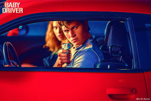 YAA - Baby Driver Art Effect Movie Poster (18inchx12inch) Photographic ...