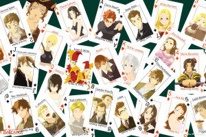 YAA -Baccano! All Cards Faces Anime Poster (18inchx12inch) Photographic ...