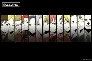 YAA -Baccano! Charecters Collage Art Effect Anime Poster (18inchx12inch ...