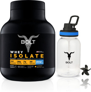 BOLT Whey Isolate Super-Charged With Phycocyanin Whey Protein Price in ...
