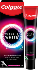 Colgate Visible White O2 Teeth Whitening Toothpaste - Peppermint ...