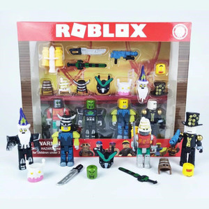 FOZZO-SK Fantasy Game ROBLOX Building Blocks 4 Mini Toy Figures with ...