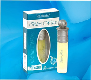 Al-Nuaim Blue Wave Perfume for Men & Women, 6 ml Floral Attar Price in ...