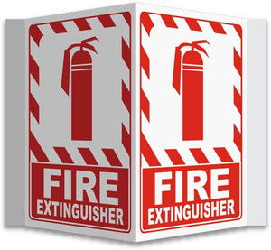 RLDigitalUnits V shape : Fire Extinguisher sign Emergency Sign Price in ...