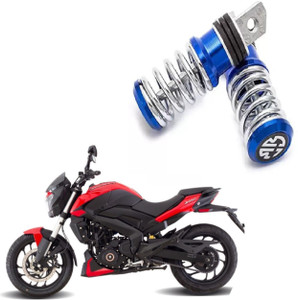 Jetnix Spring Style Blue Metal Motorcycle Foot Rest For Bajaj Dominar ...