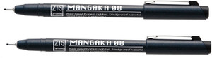 Flipkart.com | Zig CARTOONIST MANGAKA 08 010 BLACK PACK OF 2 - MANGAKA ...