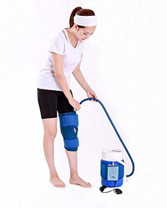 top health Knee Anti-inflammatory Cryo Cuff Cold Therapy System (with ...