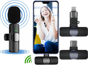 subton Wireless Collar Mic For Mobile with 20m(60ft)Bluetooth Range ...