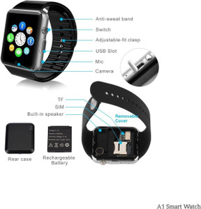 Longan A1 Smart Watch - Mini Phone - Support Sim/Memory Card/Camera ...