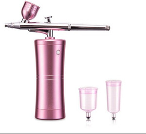 KAVYA TOOLS POWER mini air compressor kit air-brush paint spray gun for ...