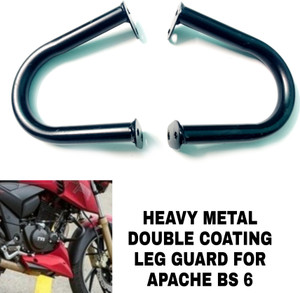 Aklin Boky DOUBLE COATING HEAVY METAL LEG GUARD FOR BS6 Bike Crash ...