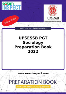 UPSESSB PGT Sociology Preparation Book 2022: Buy UPSESSB PGT Sociology ...