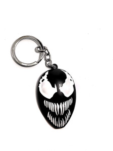 Close2deal MARVEL VENOM HEAD COMICS SUPERHERO METAL KEYCHAIN Key Chain ...