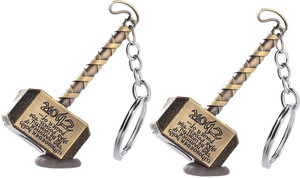 Close2deal (Pack Of 2) Marvel Thor Hammer Key Chain Price in India ...