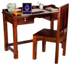 Krishna Art Study Table for Home and Office with Chair |Writing Study ...