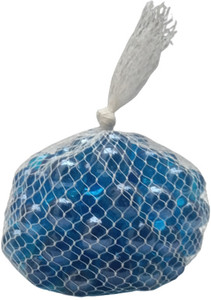 Ds Company 90_Pcs Light Blue OR Blue Kanche Glass Marble Ball Glass ...