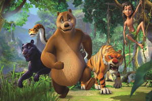 Kids Cartoon Poster|"The Jungle Book" Cartoon Poster For Kids|Wall ...