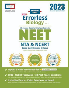 Smart Errorless Biology NEET 2023 - (Vol 1 & 2) | NCERT Based | India's ...