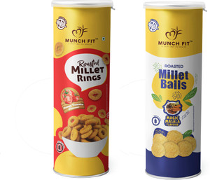 Munch Fit Roasted Millet Snacks - Tangy Tomato,Magic Masala Price in ...