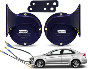 Generox Horn For Mitsubishi Lancer Price in India - Buy Generox Horn ...