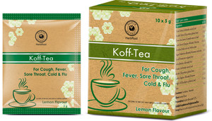 HerbRoot Surya Herbal Koff -Tea, Cough, Fever, Cold & Flu, Lemon ...