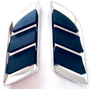 LAVITRA Car Decorative Air Flow Duct Racing Side Vent Air Flow Sticker ...